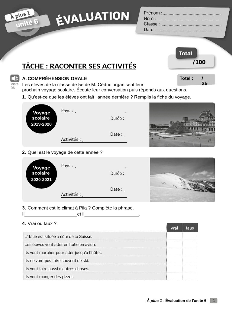 Aplus1 U6 Word | PDF