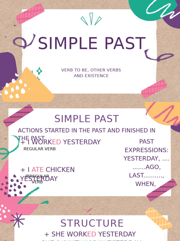 SIMPLE PAST | PDF
