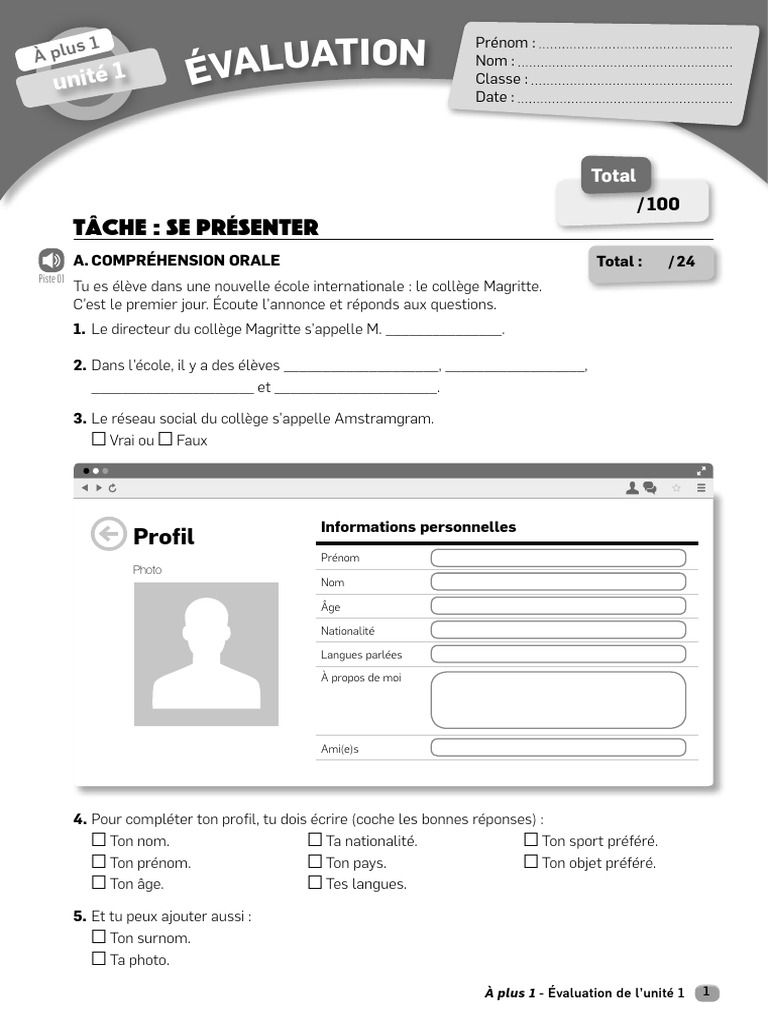 Aplus1 U1 Alumno | PDF
