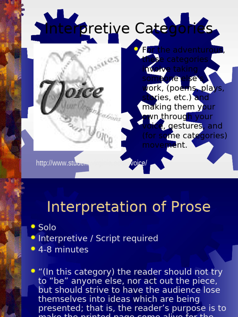 Category Powerpoint | PDF