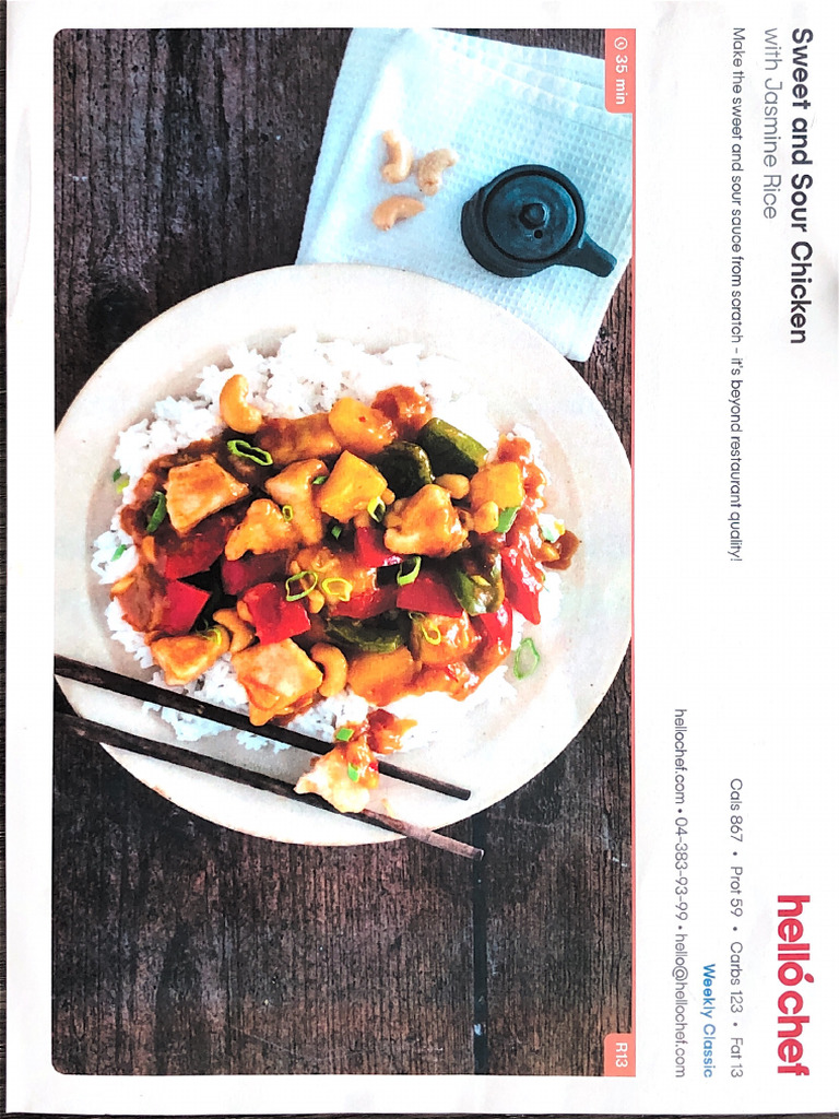 Hello Chef 5 | PDF
