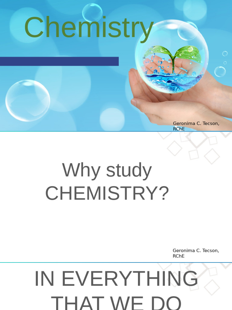 1 Introduction To Chemistry Matter | PDF