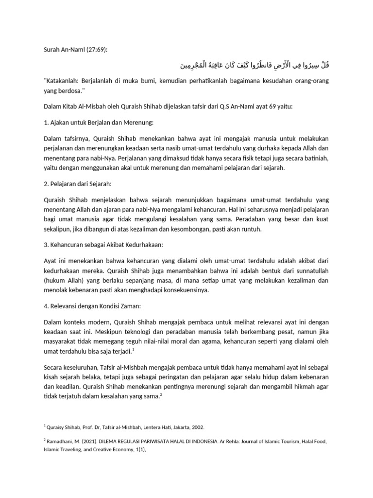 Surah An-Naml & Ali Imron | PDF