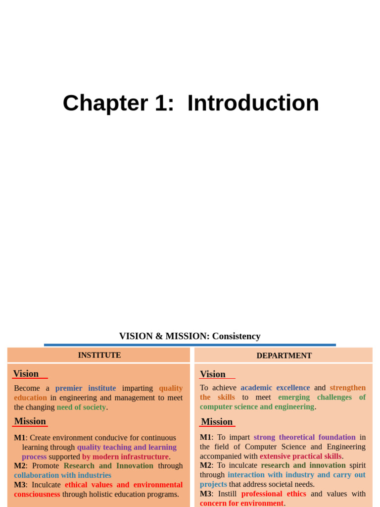 23CSE34 Module 1 Updated | PDF