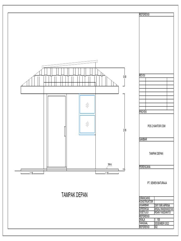 Pos 2 Kantor Csm 2-Model | PDF