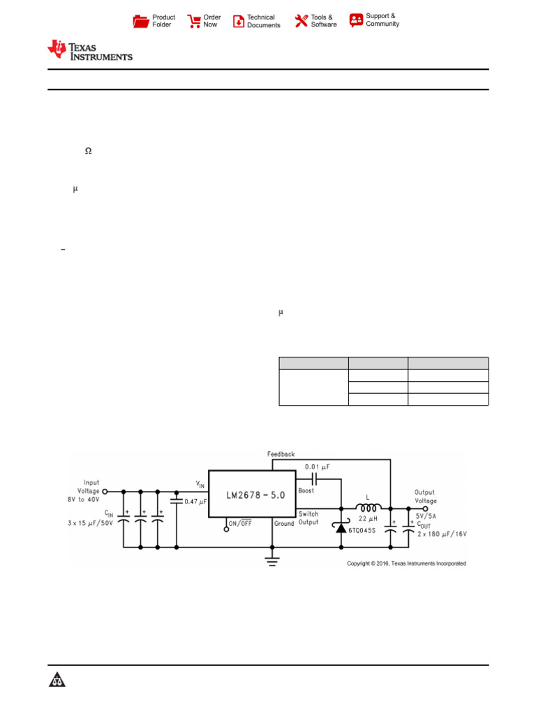LM 2678 | PDF