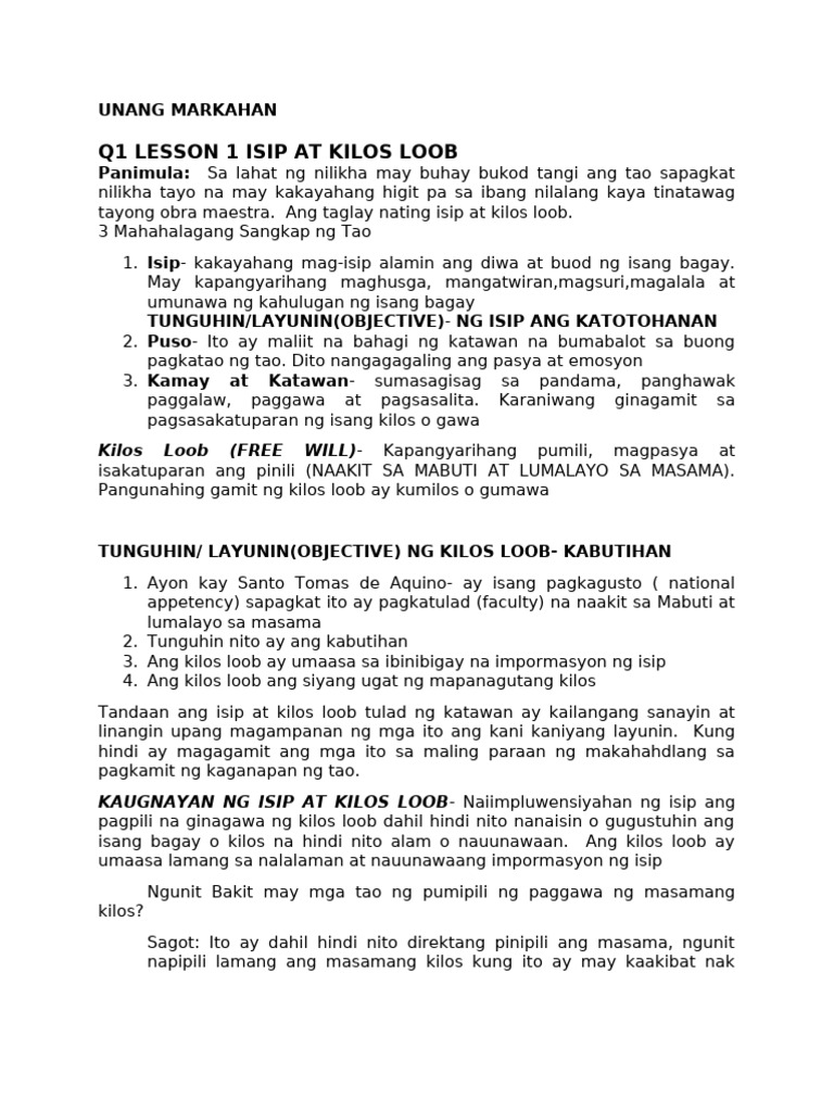 Summary of Modules in Esp 7 Updated | PDF