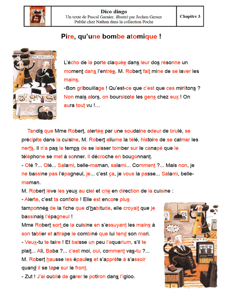 Dico Dingo - Chap 3 - Dys | PDF