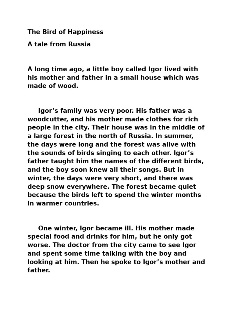 Bird | PDF