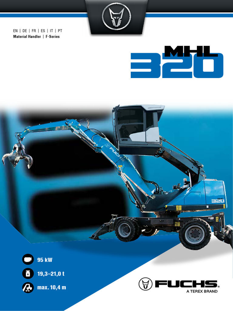 Fuchs 320 Terex | PDF | Vehicle Parts | Vehicle Technology