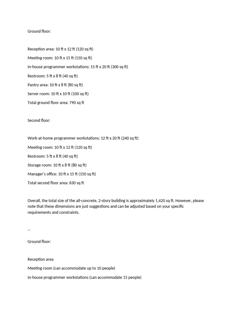 Ground Floor | PDF | Computing | Teaching Methods & Materials