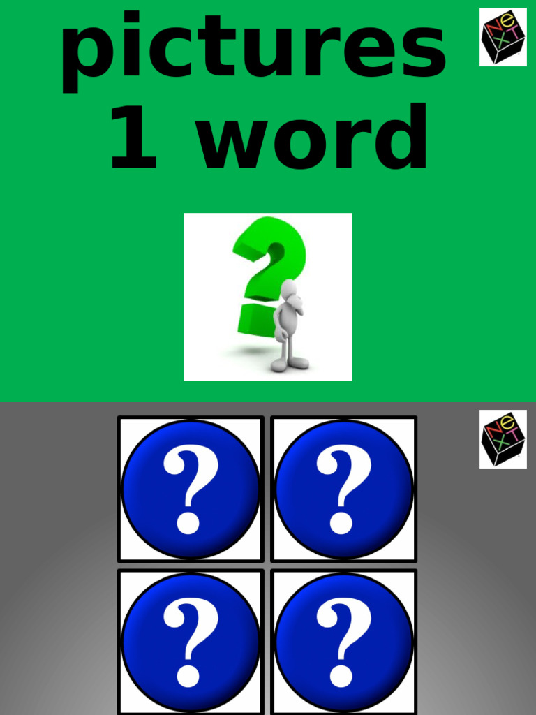 1 - Four Pics One Word Game | PDF | Science & Mathematics
