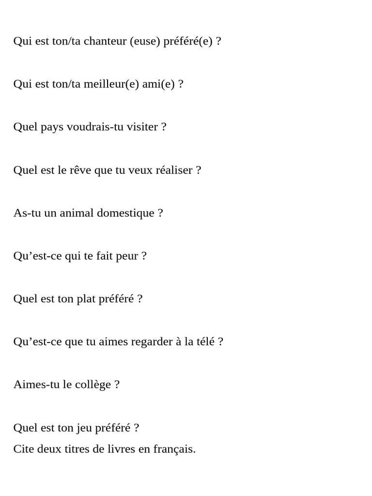 Brise Glace | PDF