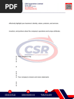 Company Profile format | PDF