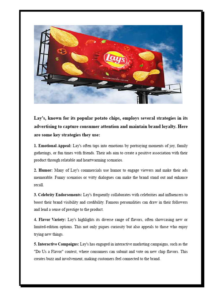 Lays | PDF