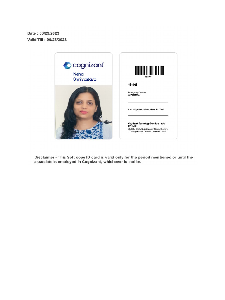 Softcopyid Card | PDF