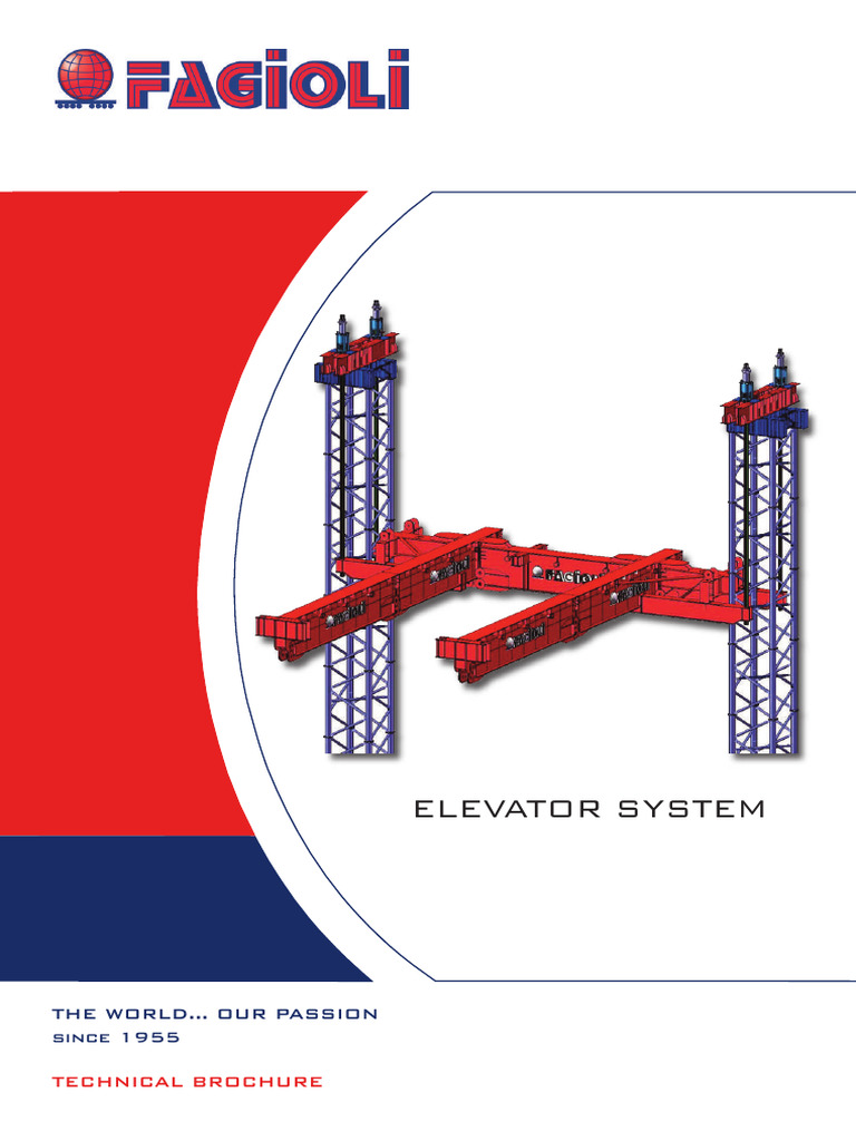 13 Fagioli Technical Data Elevator System | PDF
