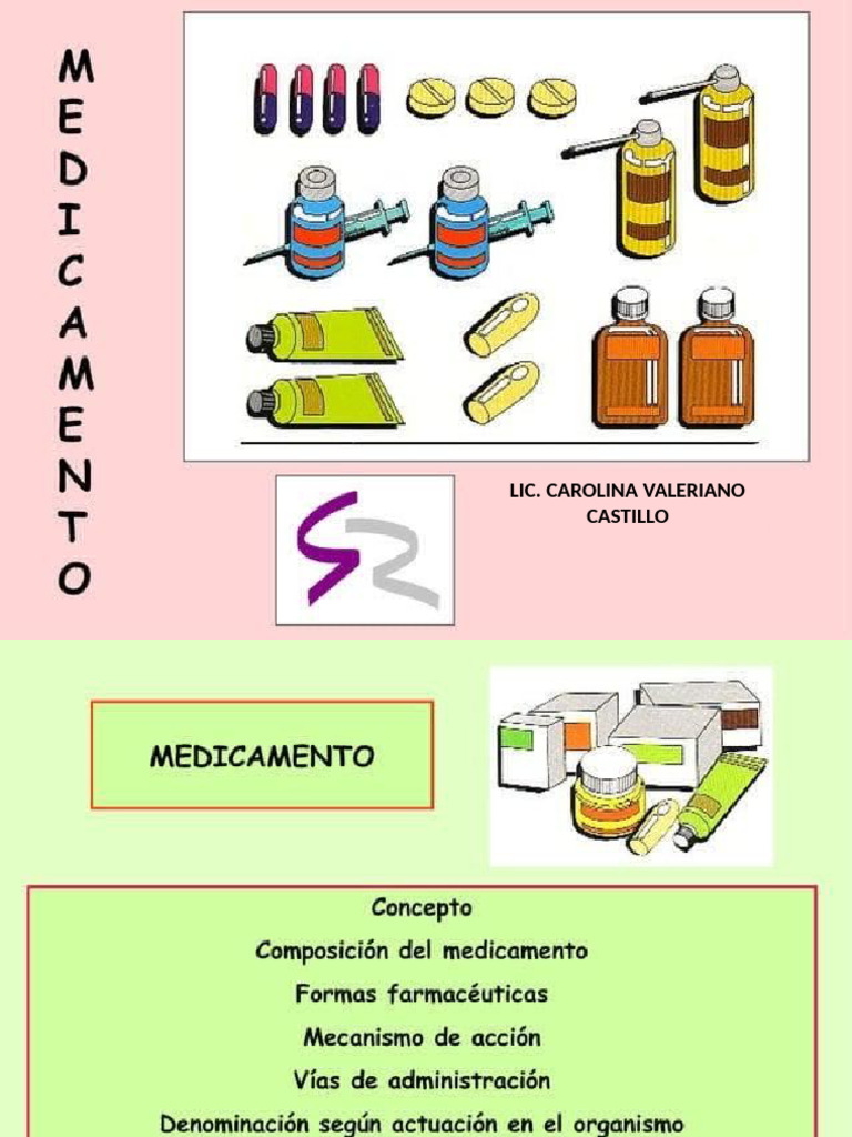 Presentacion de Medicamentos | PDF