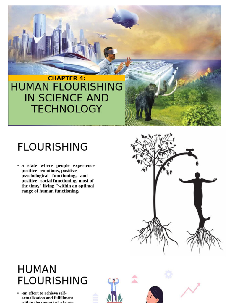 Human Flourishing in Science and Technology | PDF