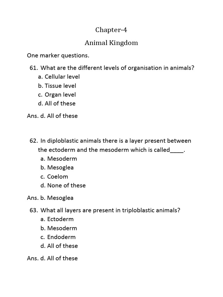 Chapter 4 Bio XI | PDF