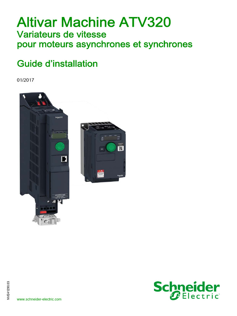 ATV320 Installation Manual | PDF