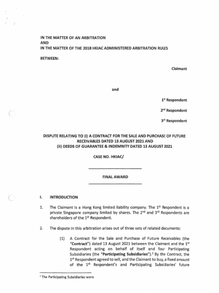 17. Final Awards (Aug 2021) | PDF