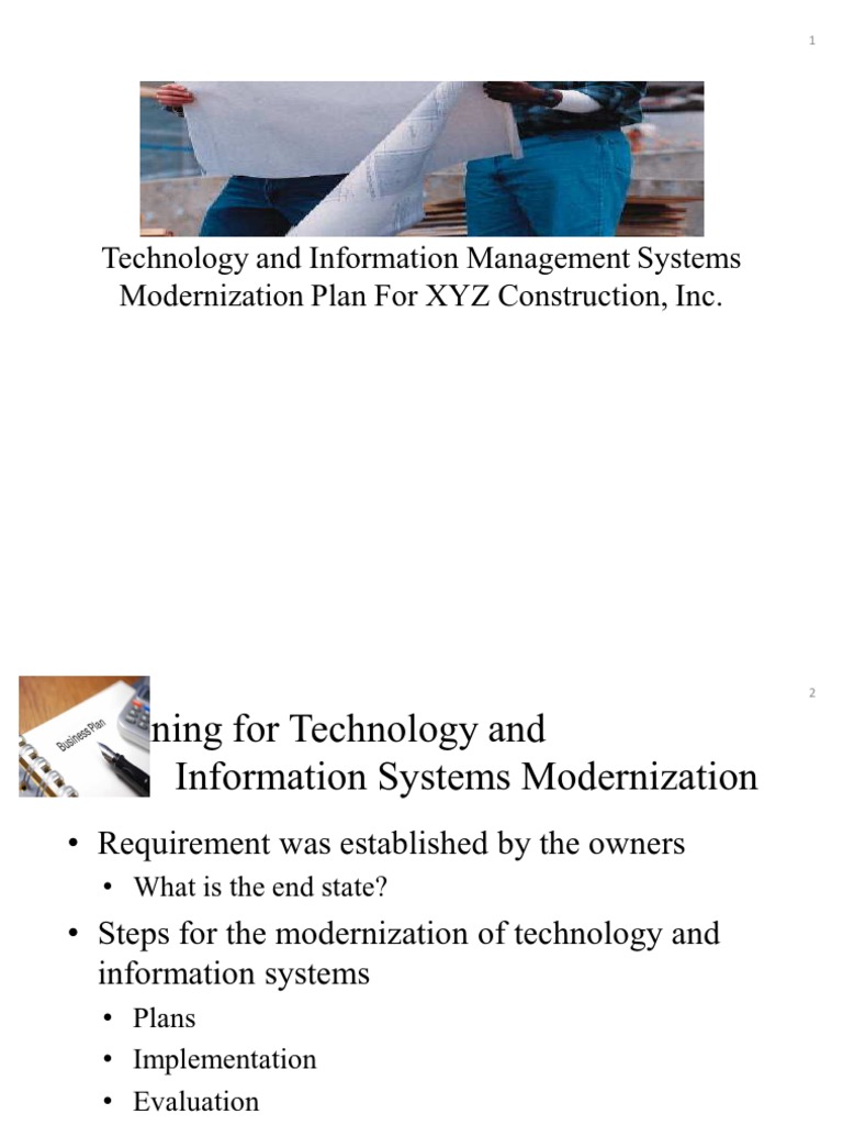 XYZ Construction Company Information Management Systems | PDF | Business