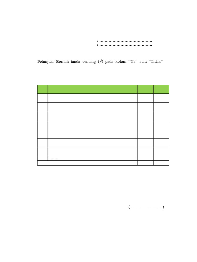 13.format Penilaian Antar Teman RPP 1 | PDF