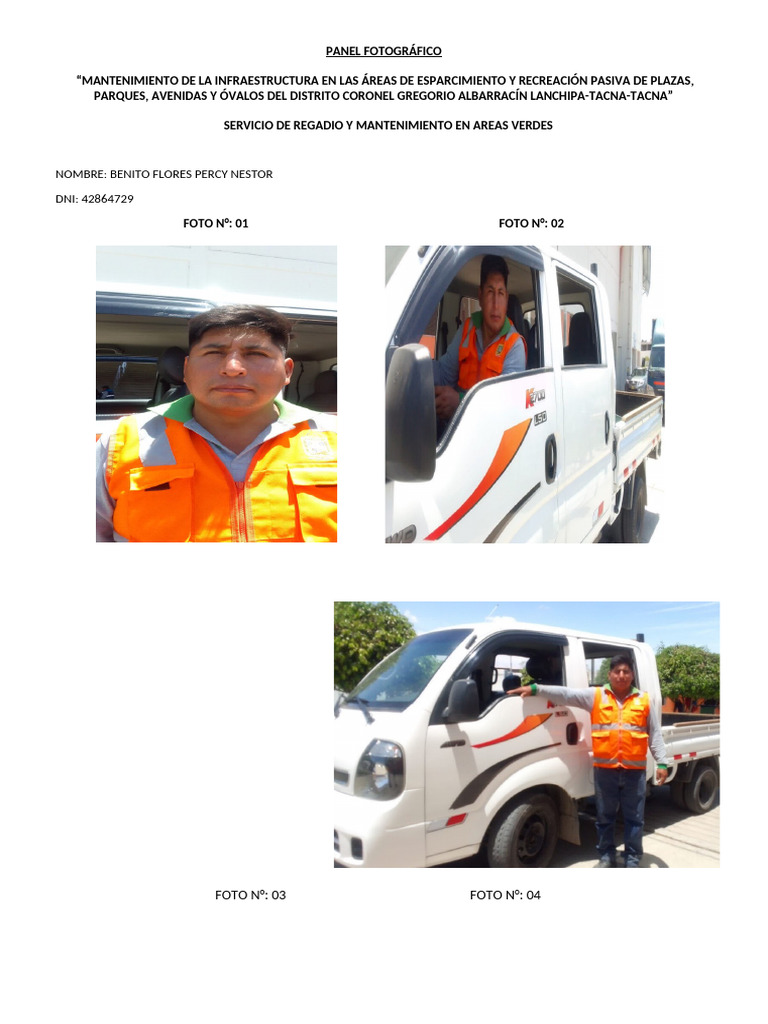 Panel Fotográfico Jennn | PDF | Riego