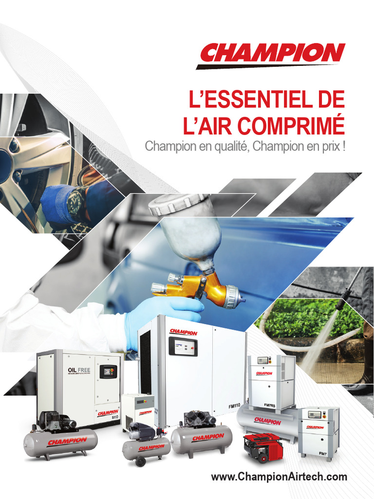 CHAMPION Brochure Compresseur À Vis | PDF