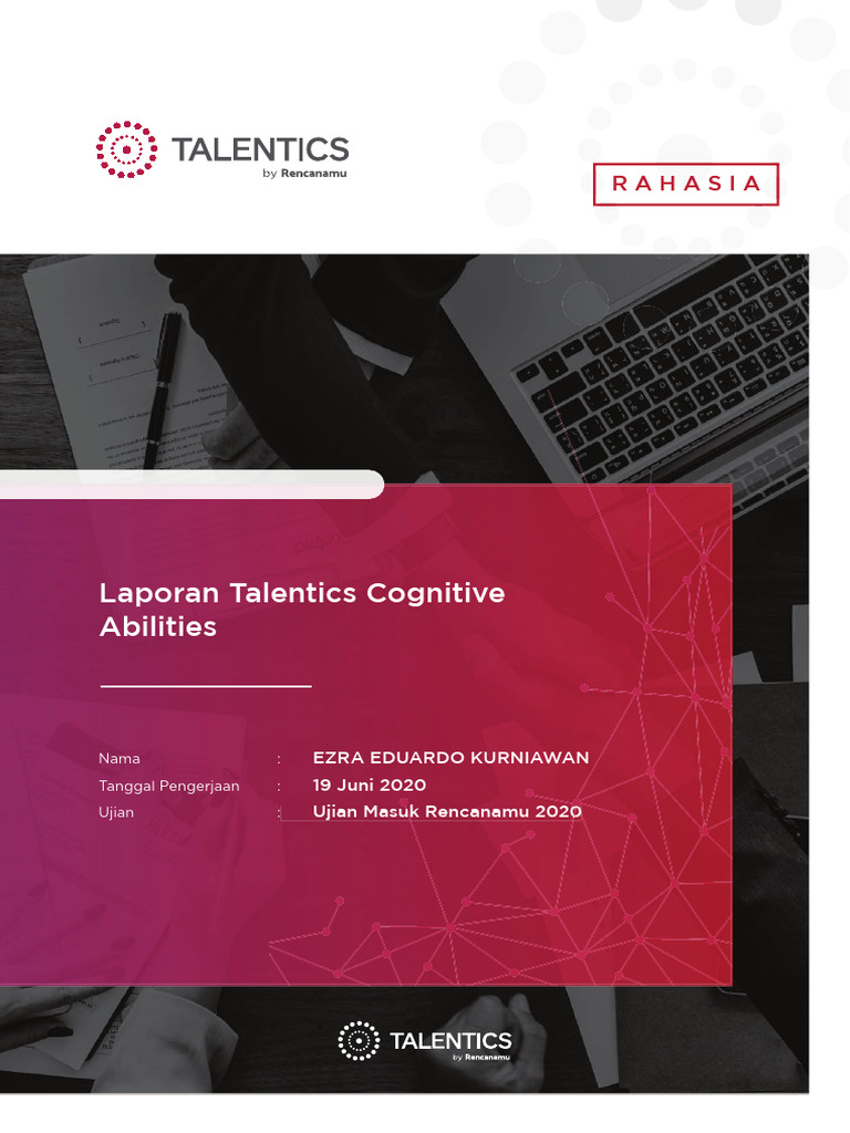 Cognitive Abilities Test - Talentics Sample Report | PDF