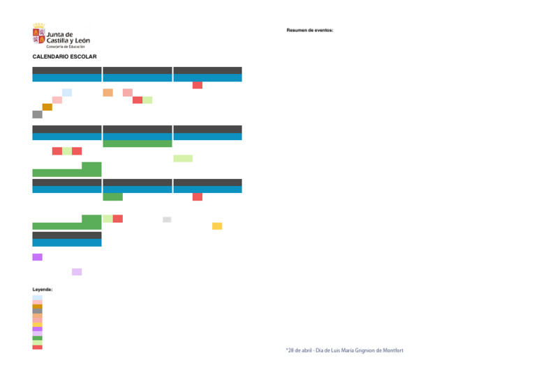Calendario Escolar 2324 Final | PDF