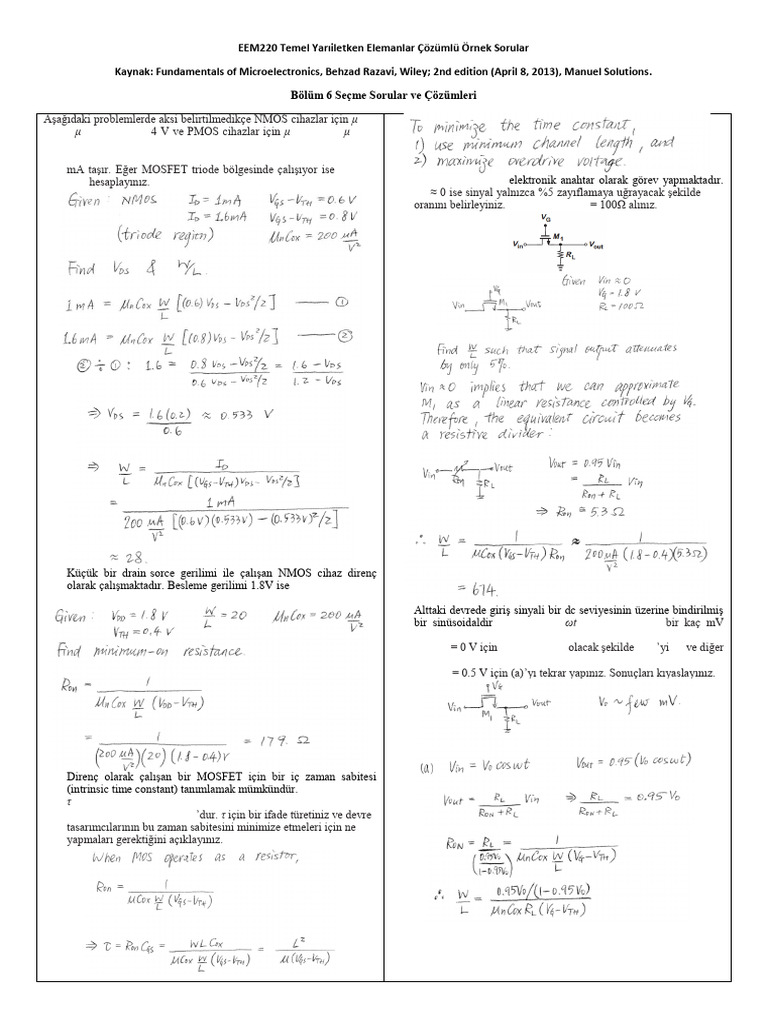 Bölüm Sonu Soruları | PDF