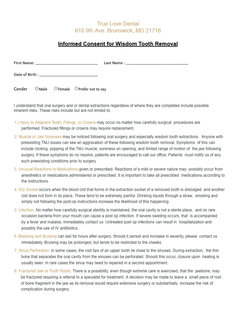 Informed Consent Form Google Docs | PDF