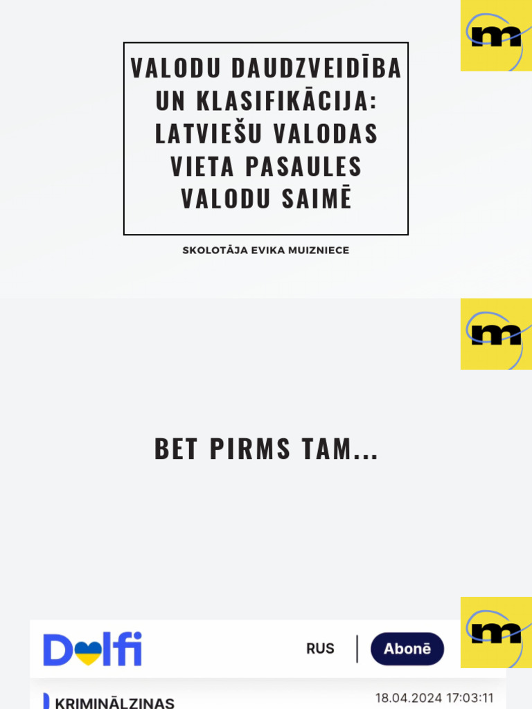 Valodu Daudzveidība Un Klasifikācija Latviešu Valodas Vieta Pasaules ...