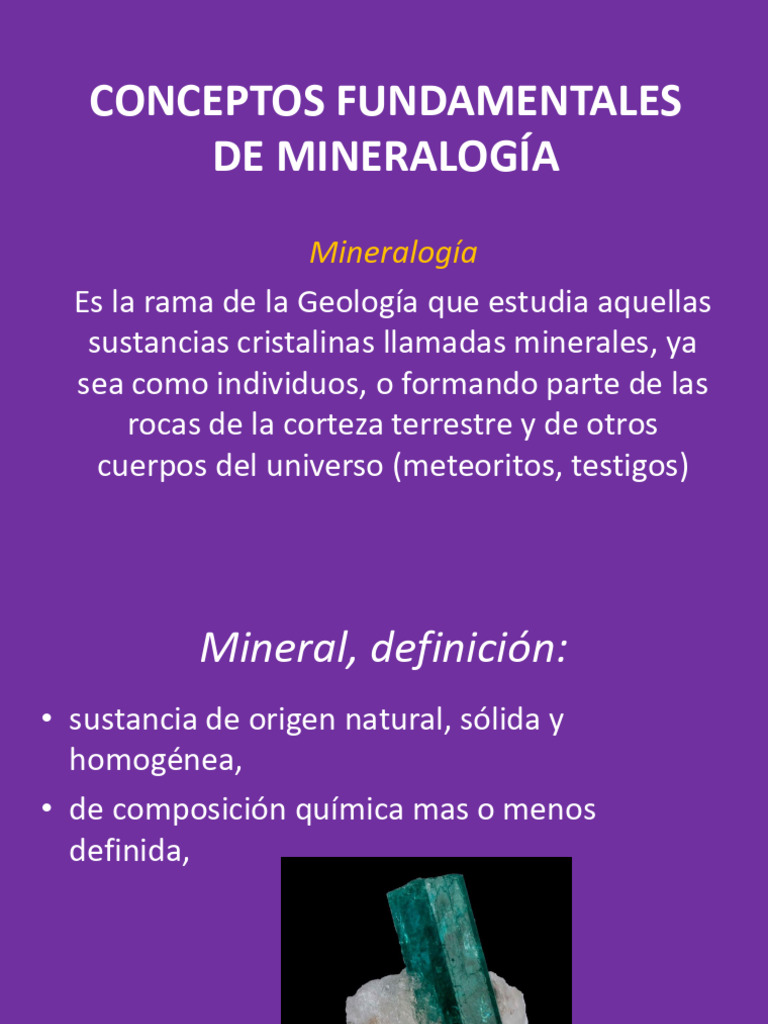 Mineralogia | PDF