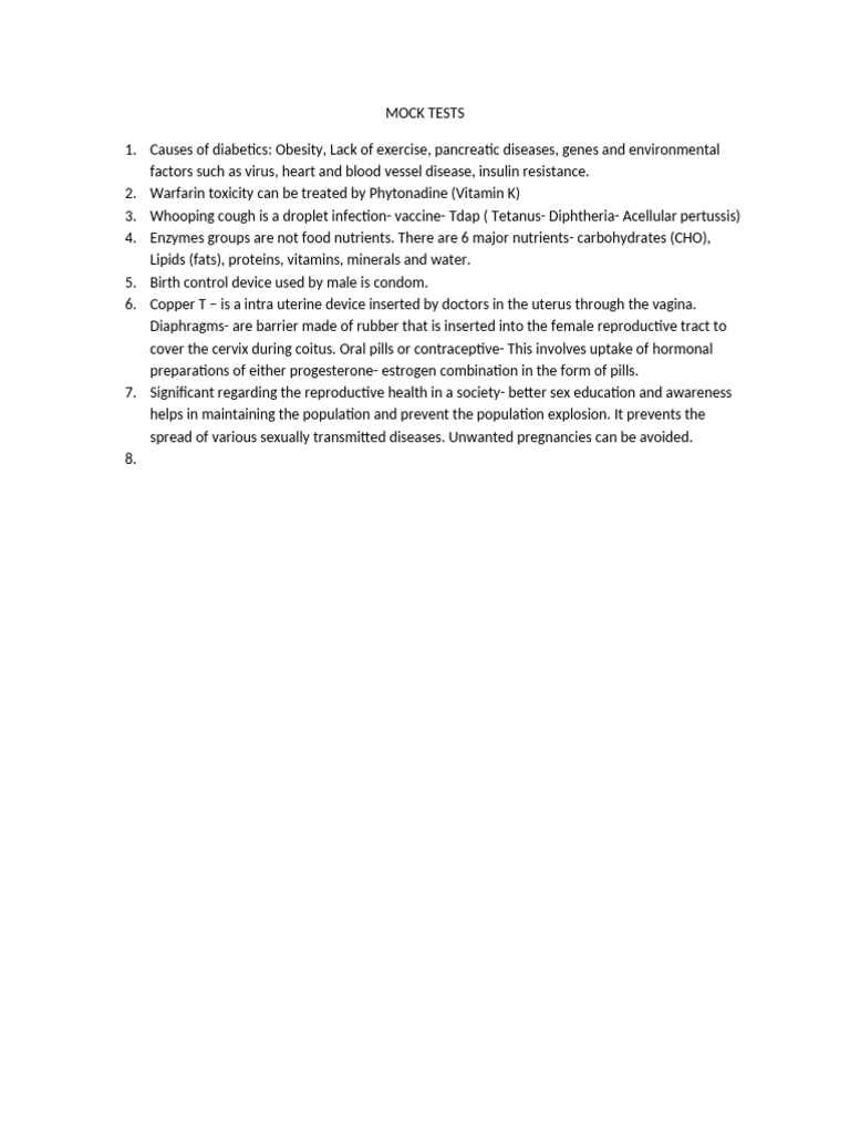 Mock Test - RRB | PDF