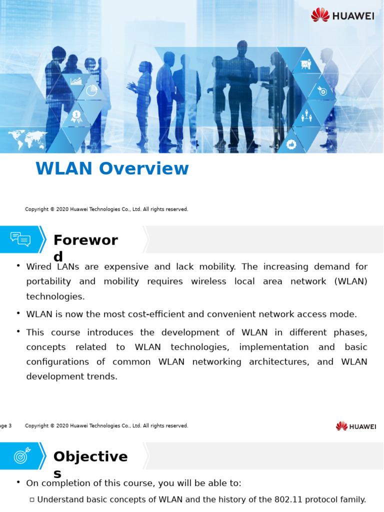 16 WLAN Overview | PDF | Wireless Lan | Radio Spectrum