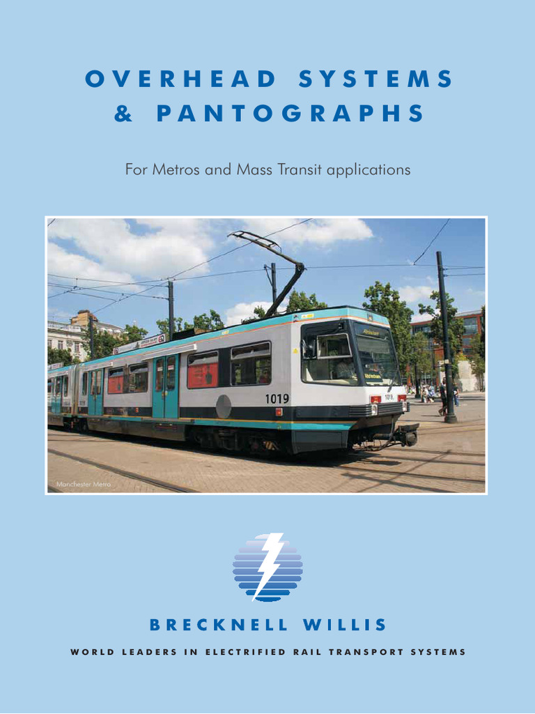 Pantographs - and - Overhead - Systems | PDF | Tram | Rail Transport