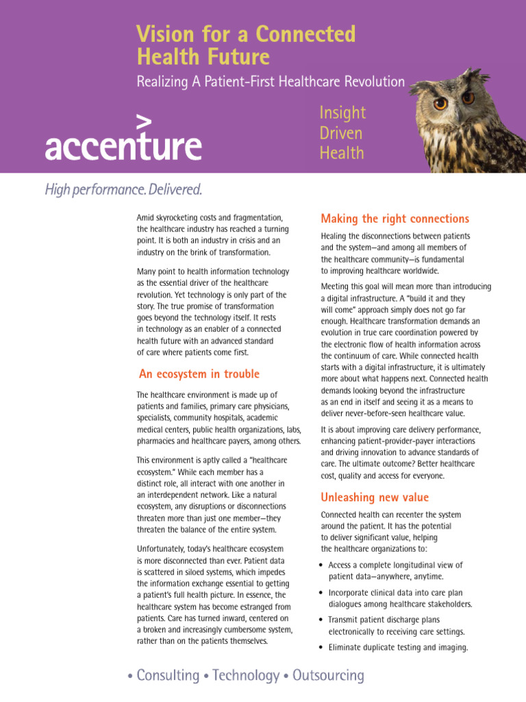 Accenture Health Vision | PDF