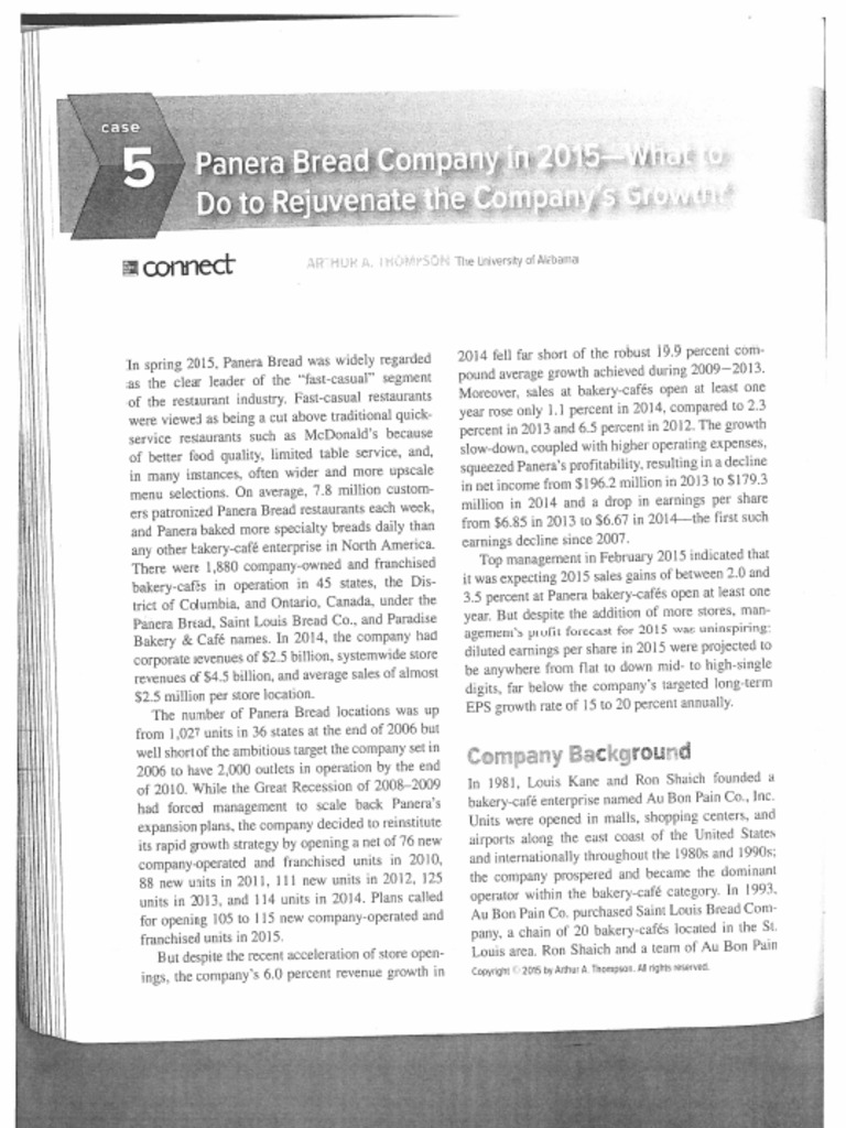 6 Panera Bread Co | PDF