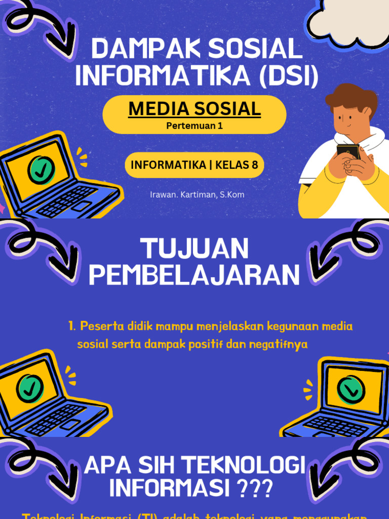 Dampak Sosial Informatika (DSI) pert-1 | PDF