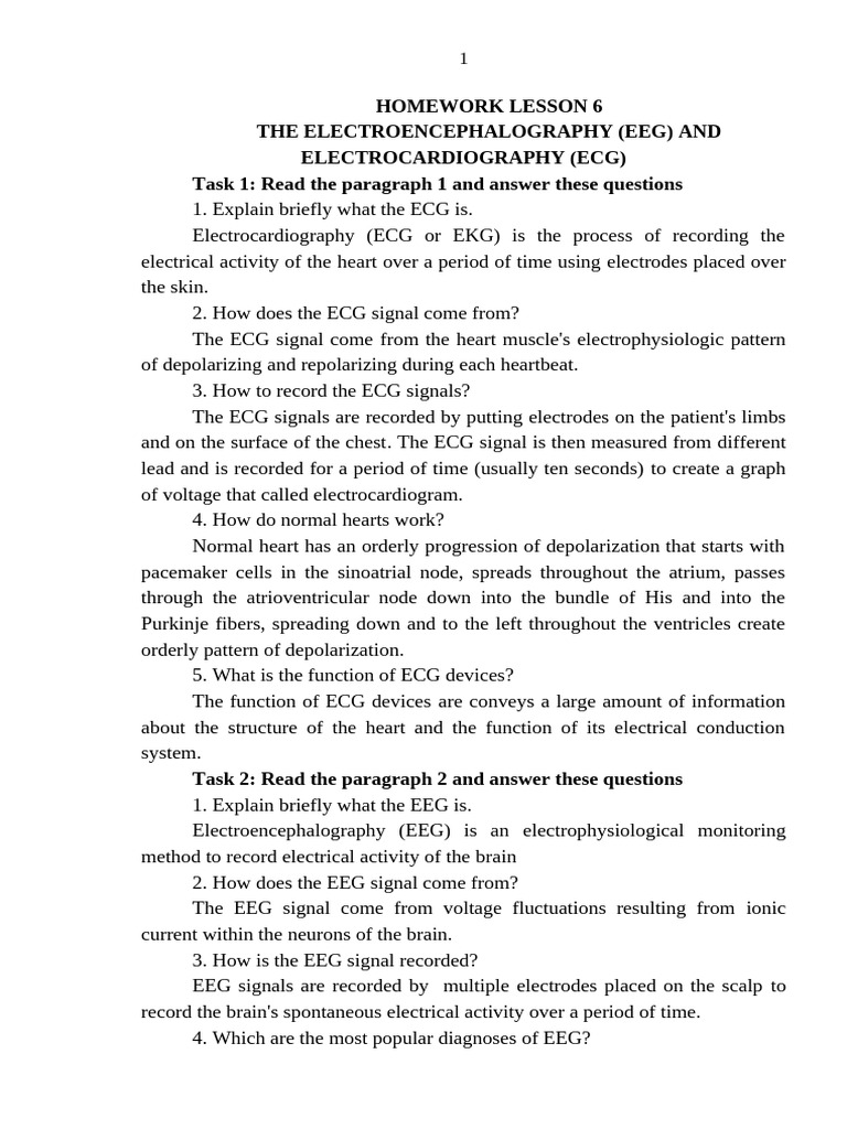 BME56 Ex6 EEG-ECG Thinh | PDF