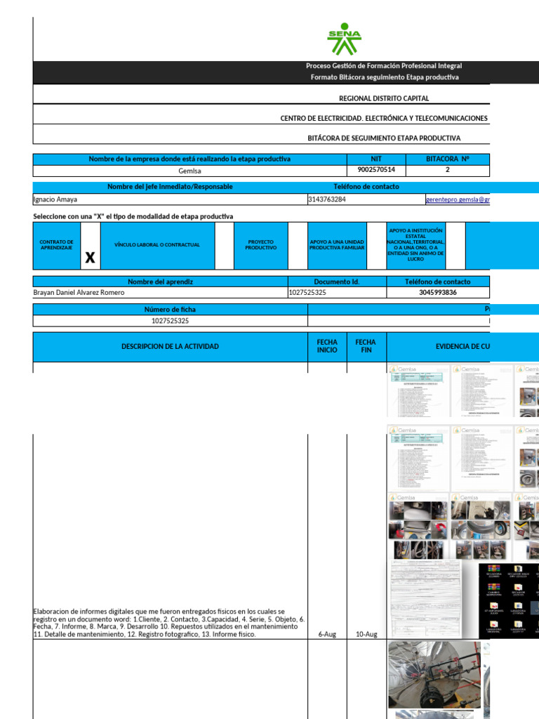 Bitacora 2 Actual | PDF