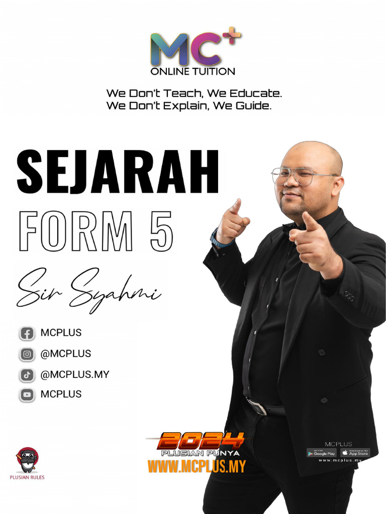 Form 5 Sej MR Syahmi 18.01.2024 | PDF