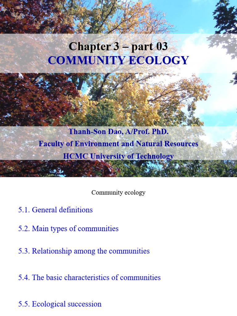 Community Ecology Overview and Types | PDF | Desert | Grassland
