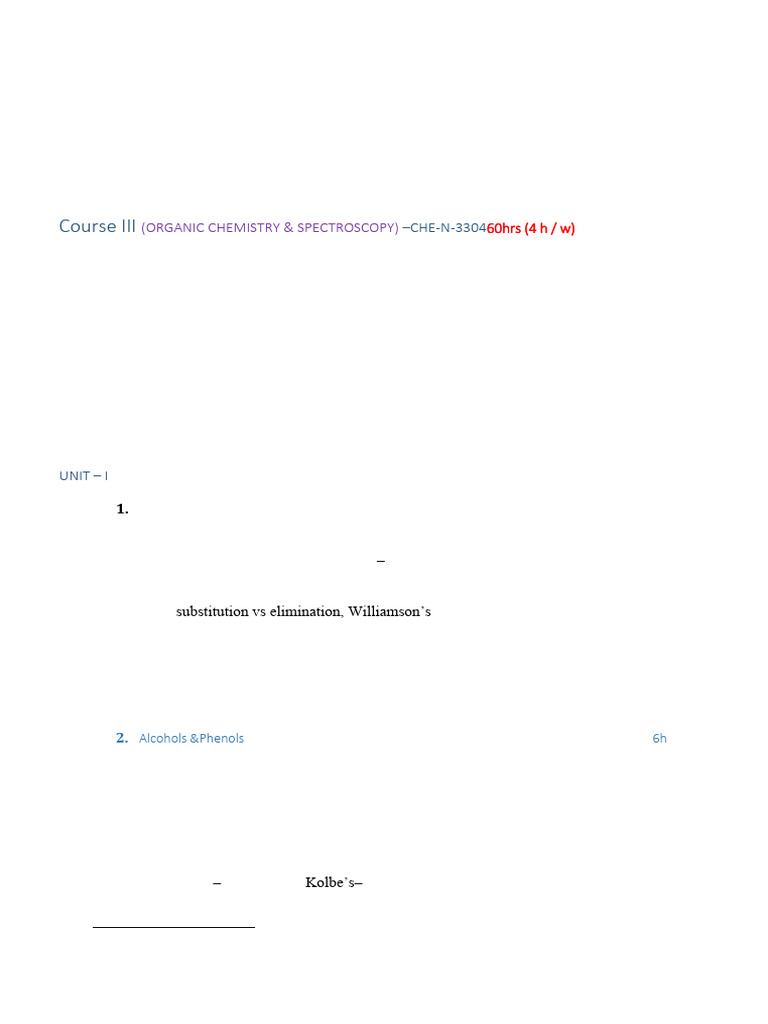 699CHEM SEM III | PDF