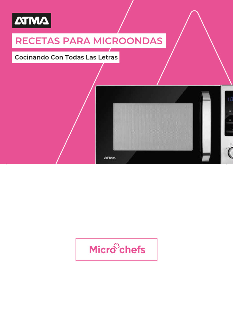 Recetario Microondas Atma | PDF