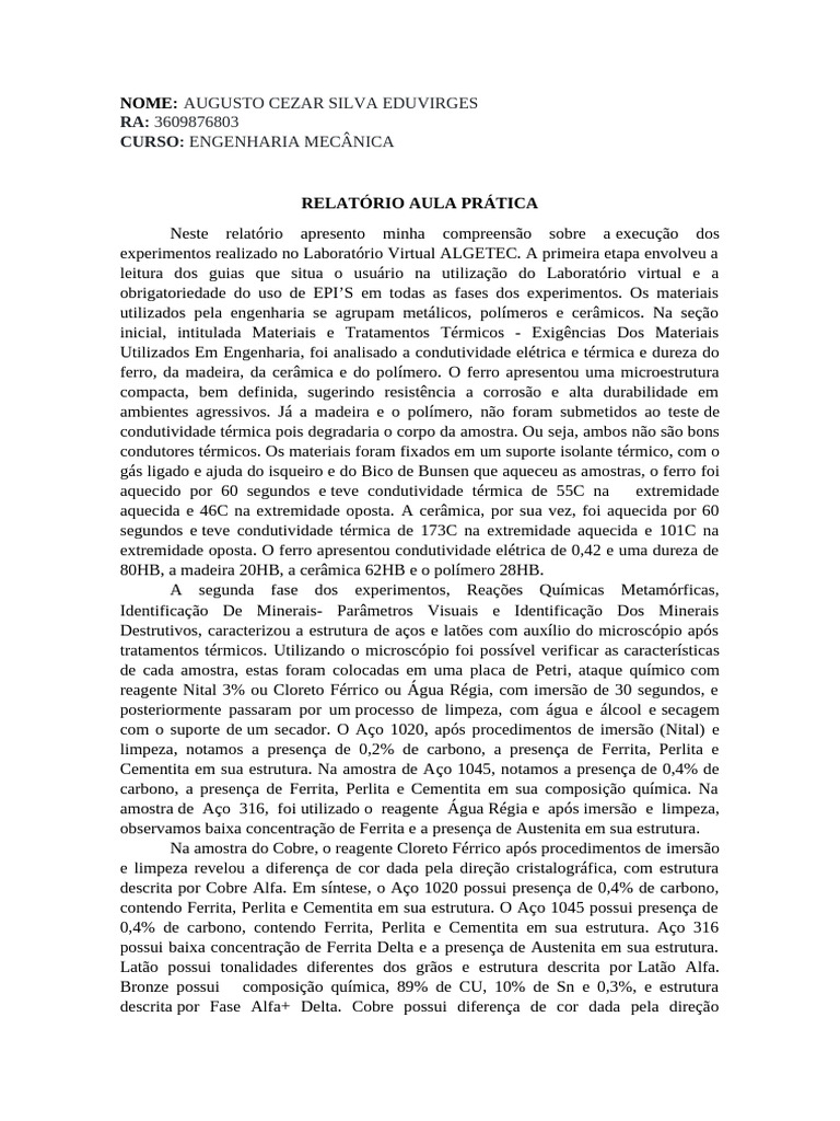 Quimica E Ciencia Dos Materiais Pdf