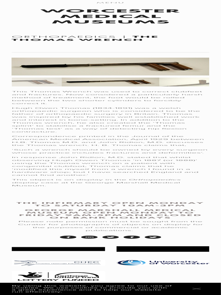 Thomas Wrench - Worcester Medical Museums | PDF